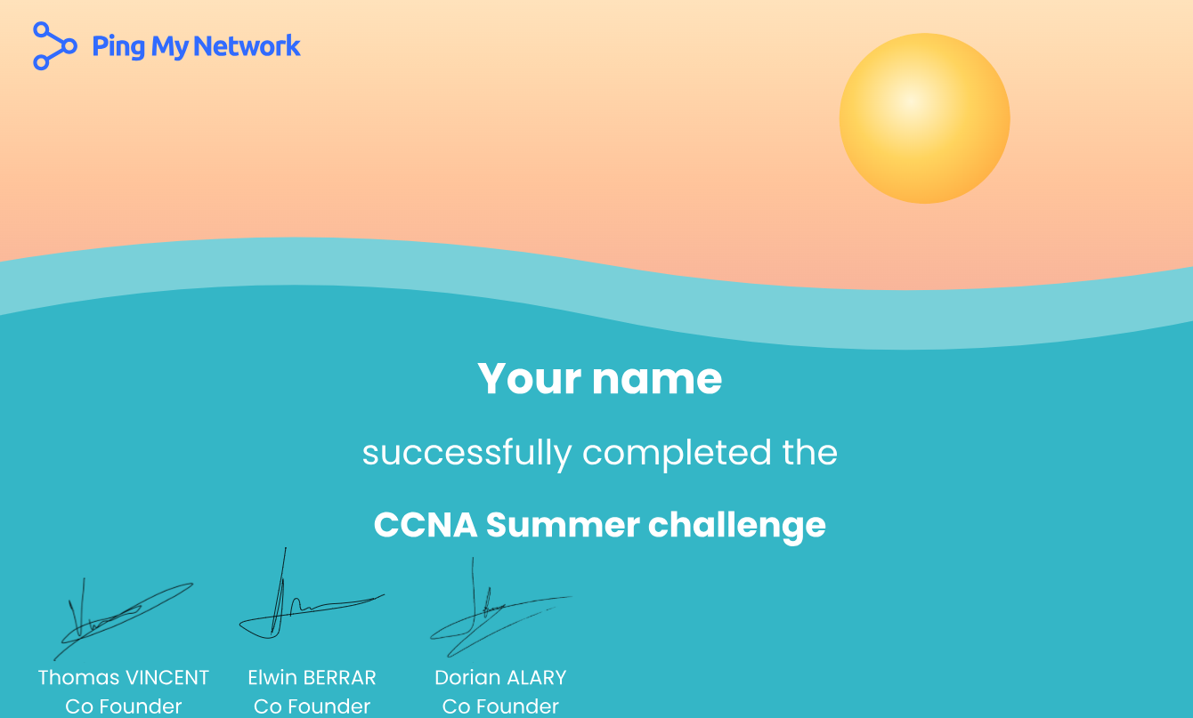 CCNA SUMMER CHALLENGE Day 1